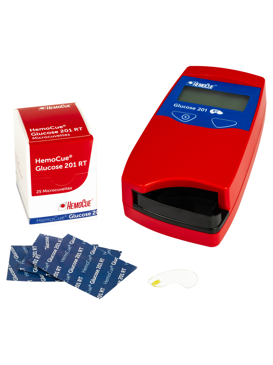 HemoCue® Glucose 201 RT Analyzer (mmol/L, whole blood). Order code 124 ...
