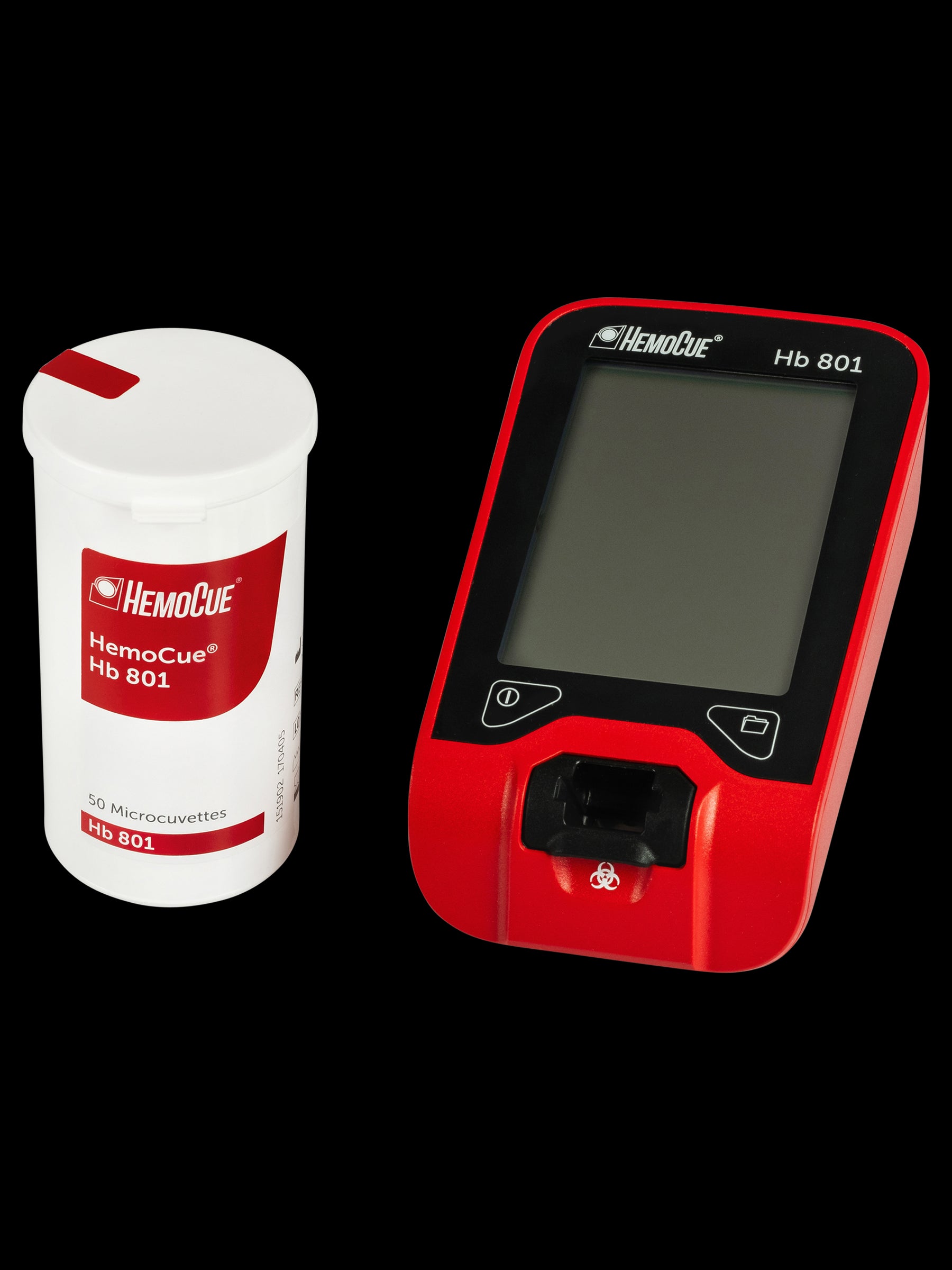 HemoCue® Hb 801 Analyzer (g/L. Rechargeable unit, inc. calculated HcT ...