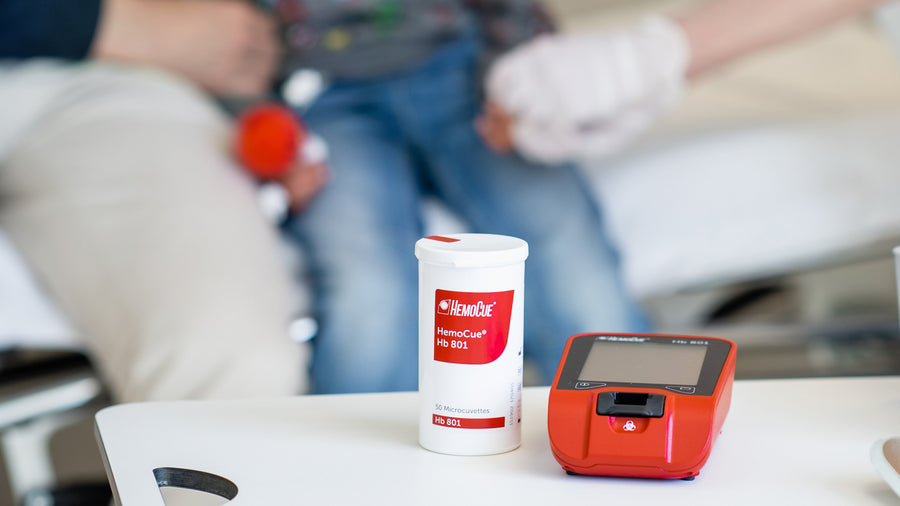 HemoCue® Hb 201+ Analyzer (g/L), order code 121717 – HemoCue Pacific